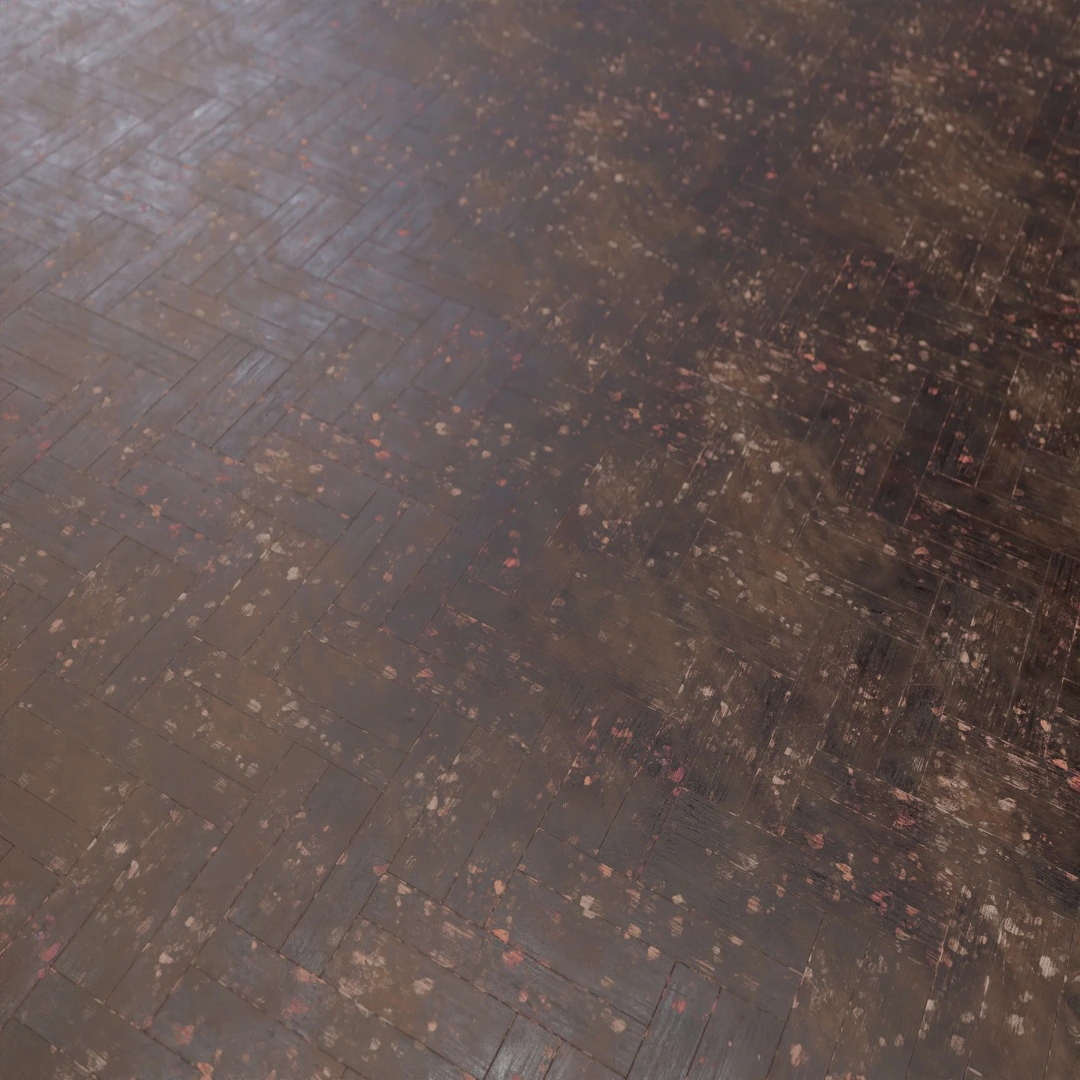 Aged Auburn Parquet Texture 3389 - LotPixel