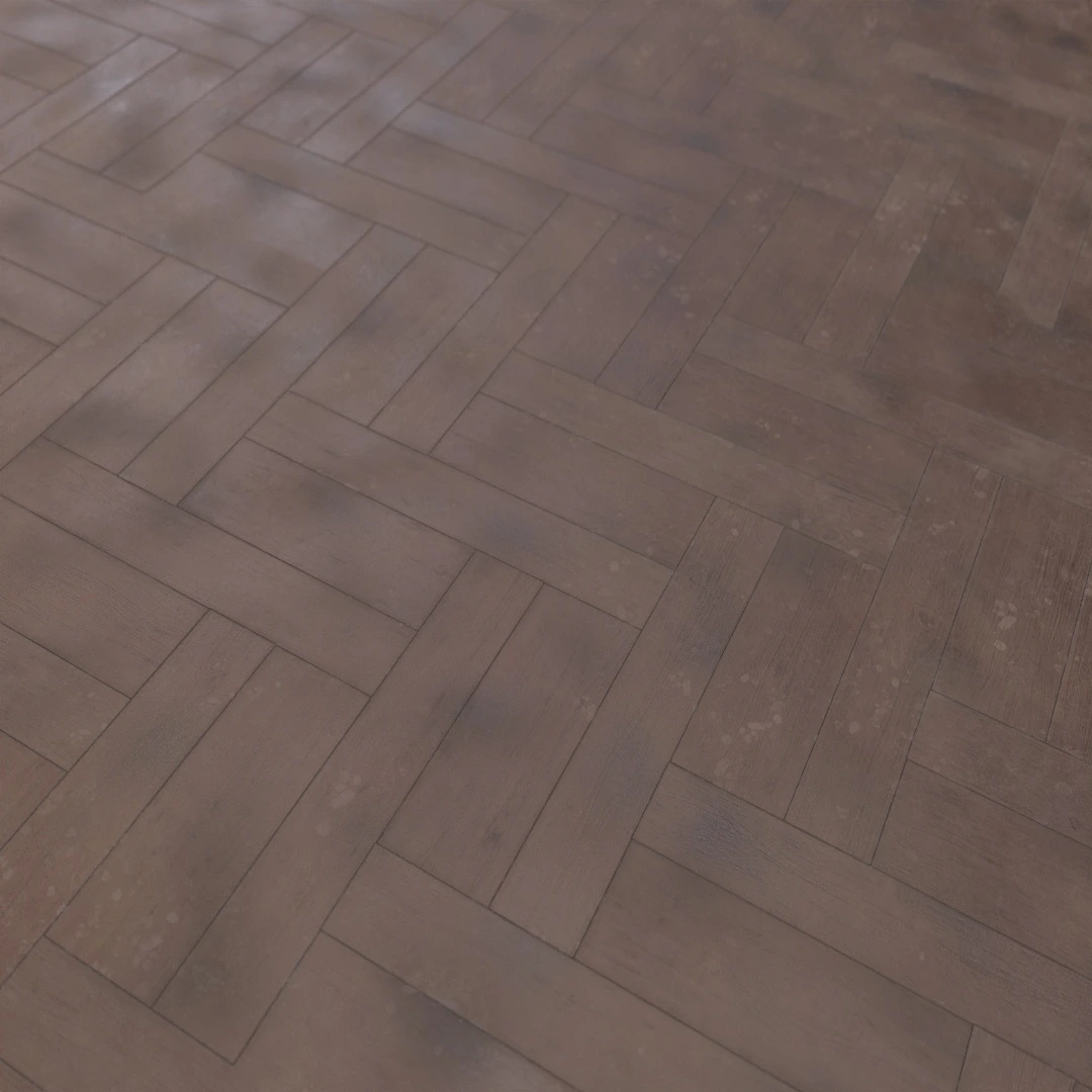 Aged Cognac Oak Herringbone Parquet Texture 3373 - LotPixel