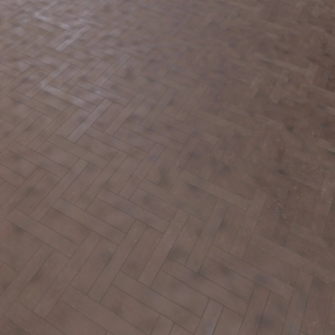 Aged Cognac Oak Herringbone Parquet Texture 3373 - LotPixel