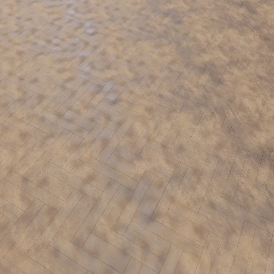 Aged Oak Herringbone Parquet Floor Texture 3380 - LotPixel