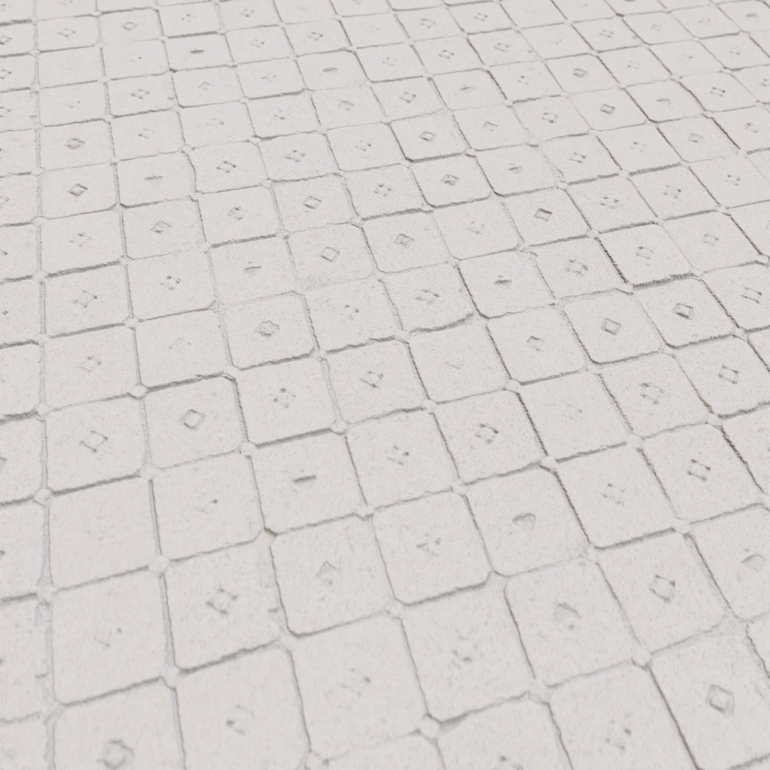 Antique Clay Patterned Tile Texture 3840 - LotPixel