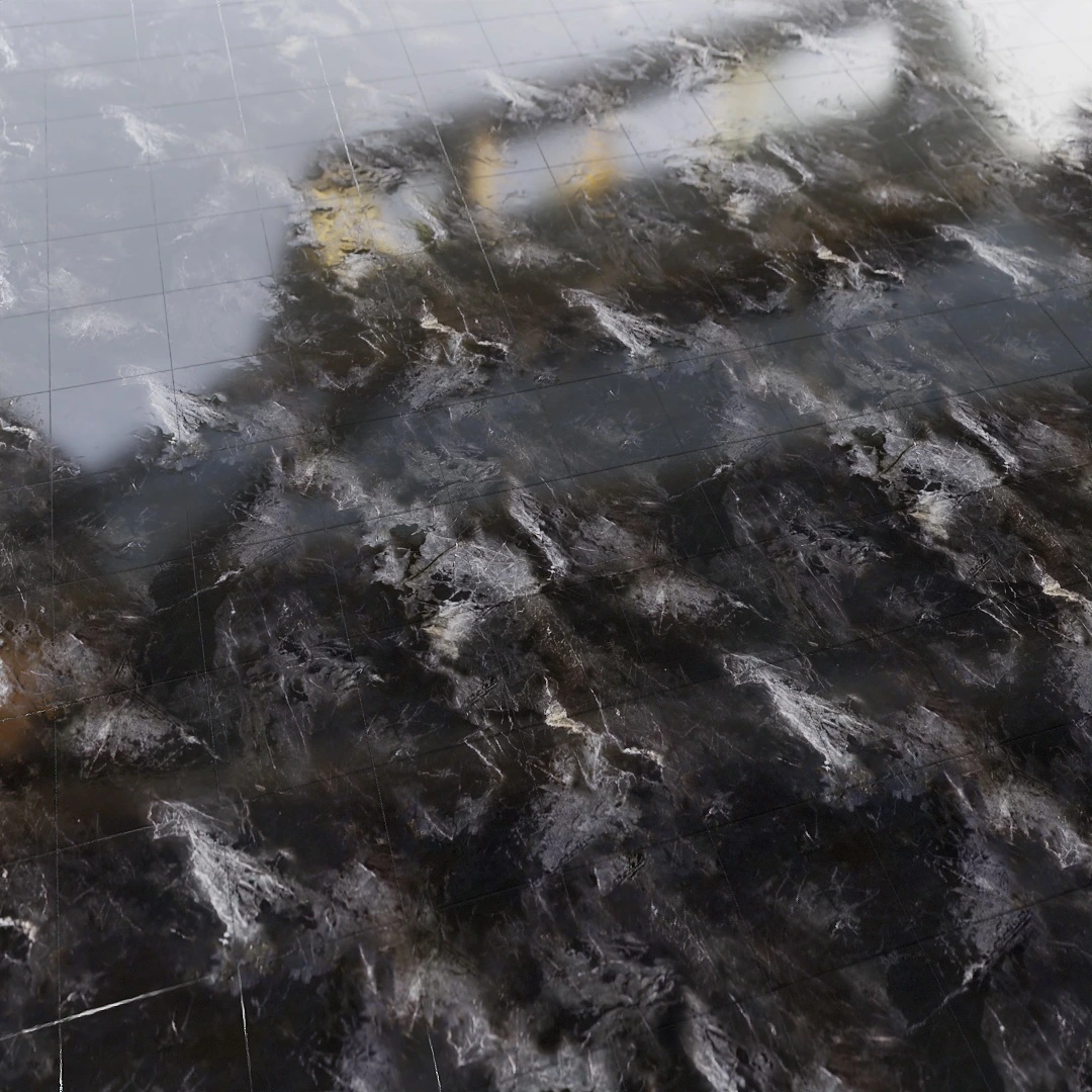 Black Nero Natural Stone Tile Texture 2935 - LotPixel