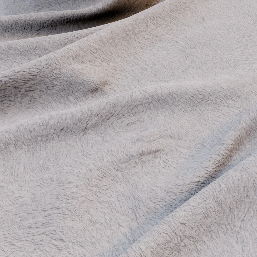 Brilliant Blue Faux Fur Texture 3588 - LotPixel