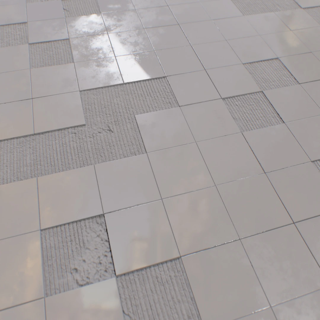 Broken Patina Tile Texture 3315 - LotPixel