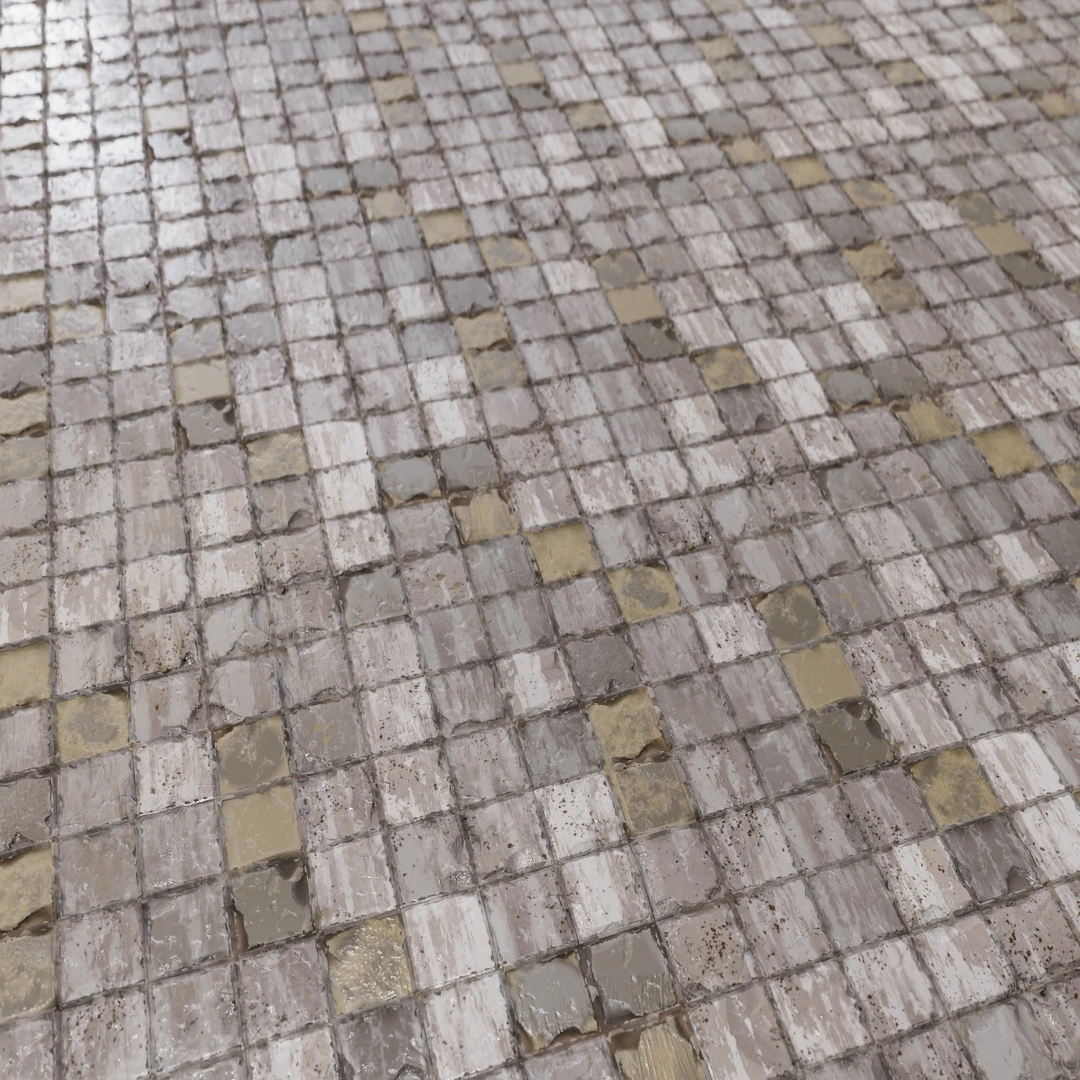 Broken Tile Texture 1311 - LotPixel