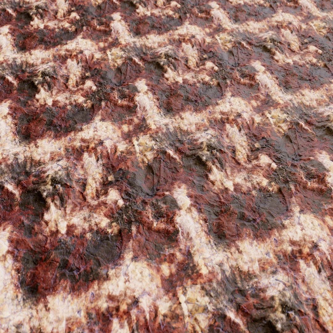 Crimson Veil Surreal Rock Texture 3730 - LotPixel