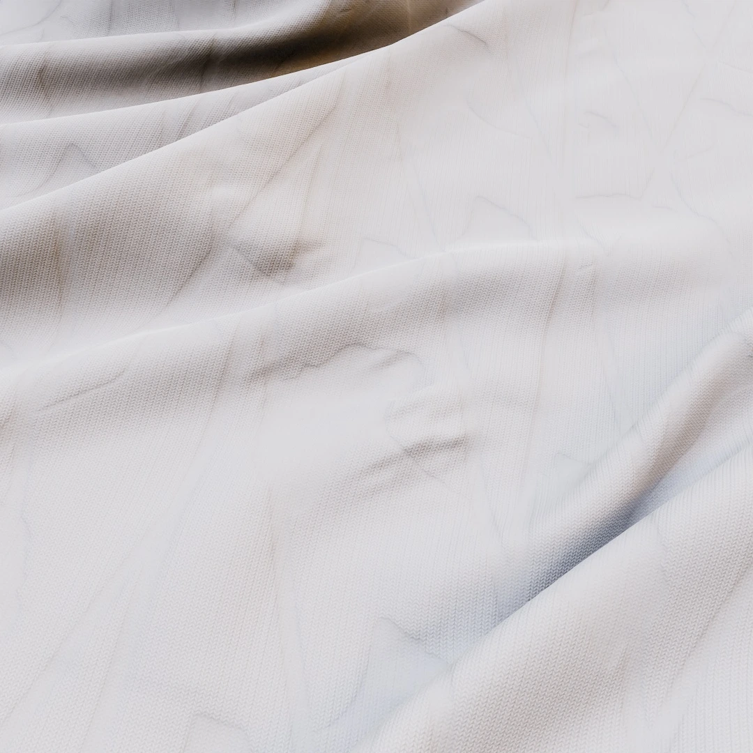 Free Rose Embossed Ivory Fabric Texture 295 - LotPixel