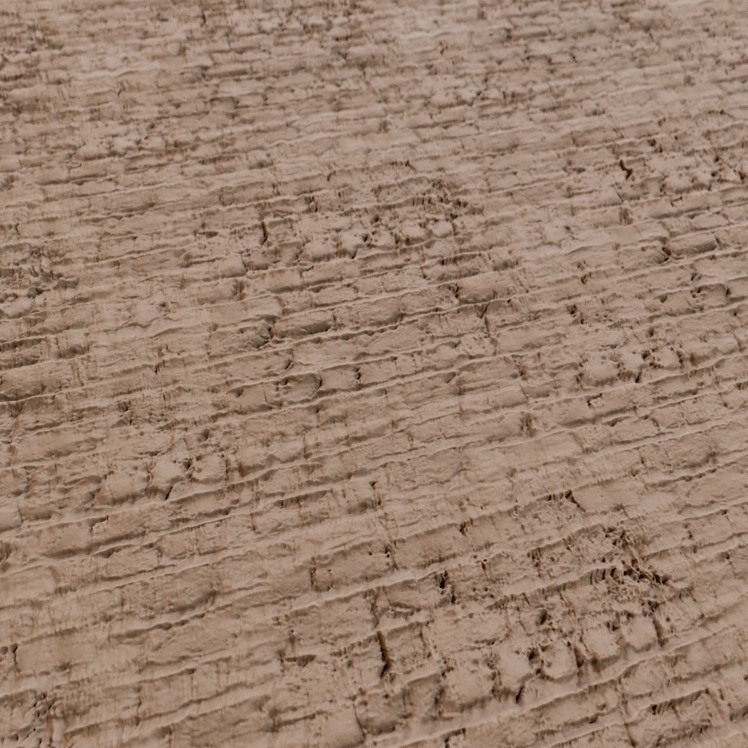 Free Weathered Beige Brick Texture 33 - LotPixel