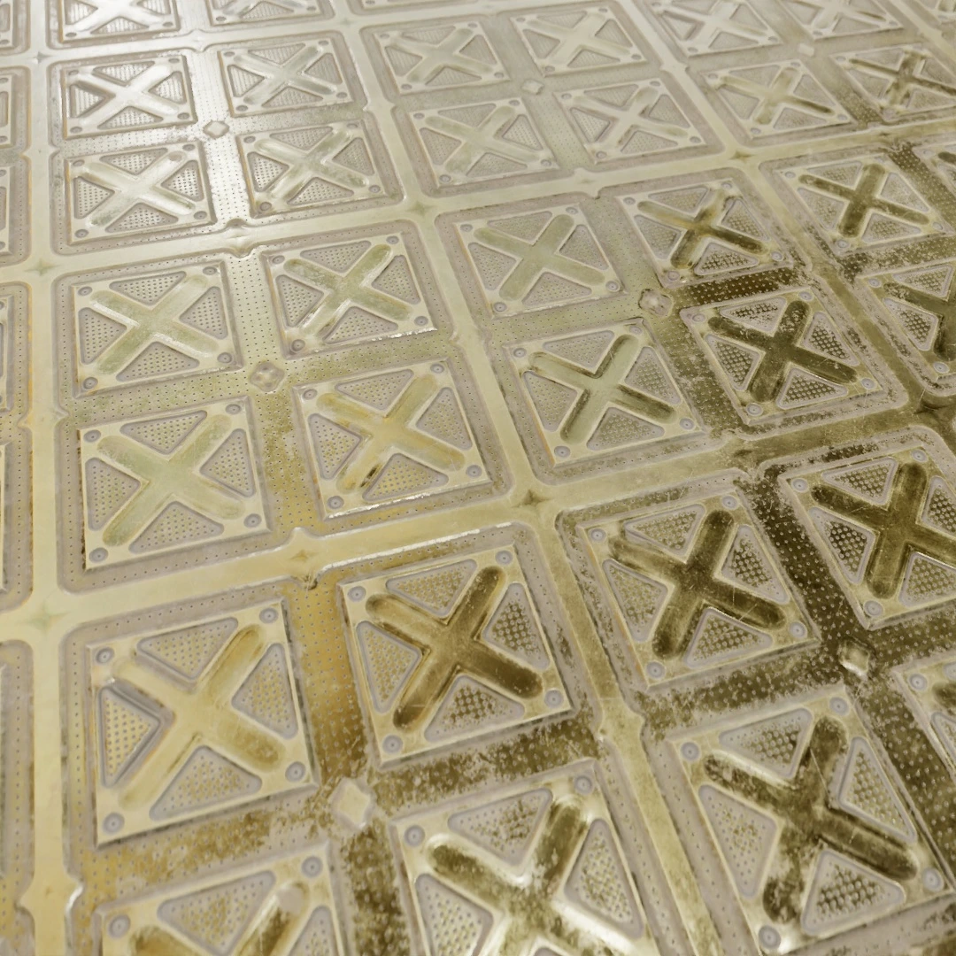 Futuristic Patina Metal Panel Texture 4467 - LotPixel