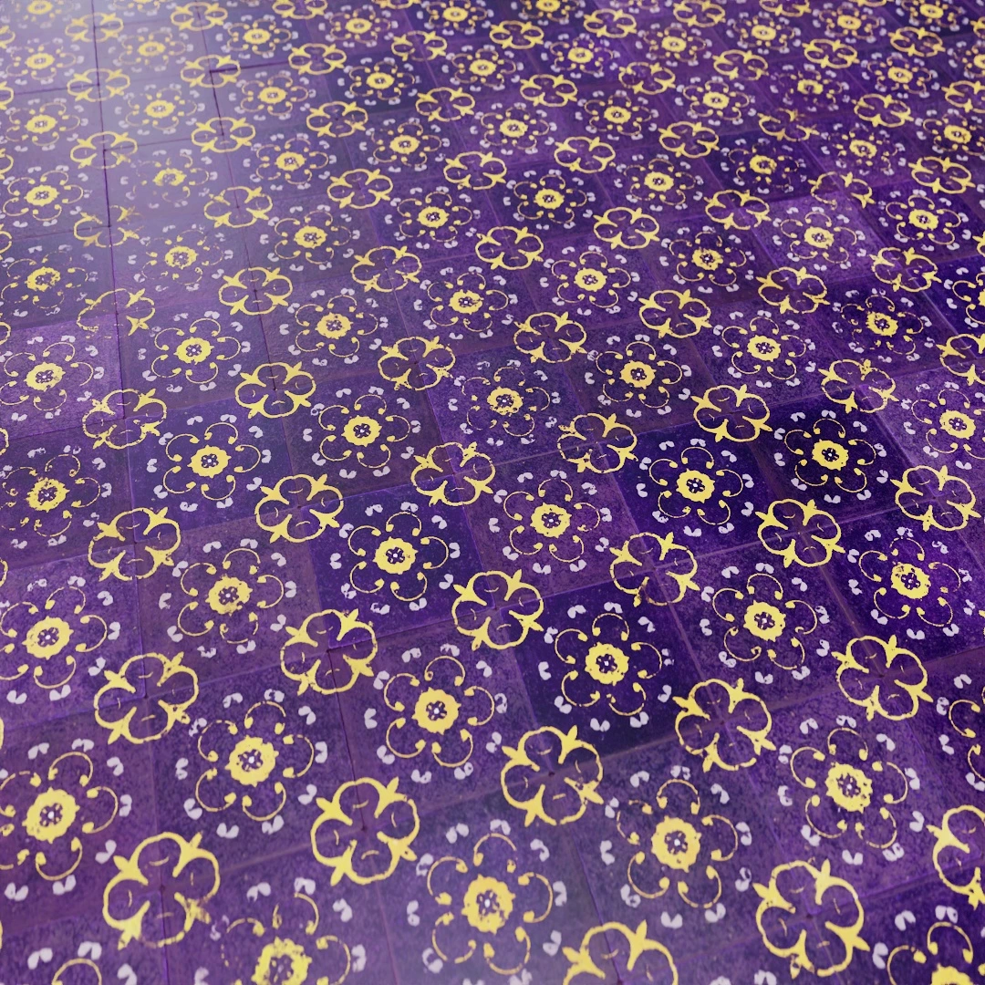 Imperial Purple Ornament Texture 3499 - LotPixel