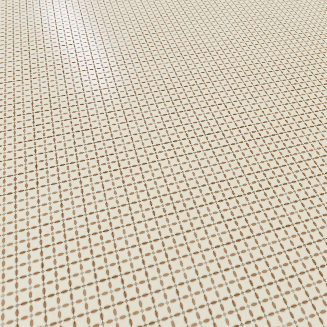 Ivory Spanish Gloss Ceramic Texture 3980 - LotPixel