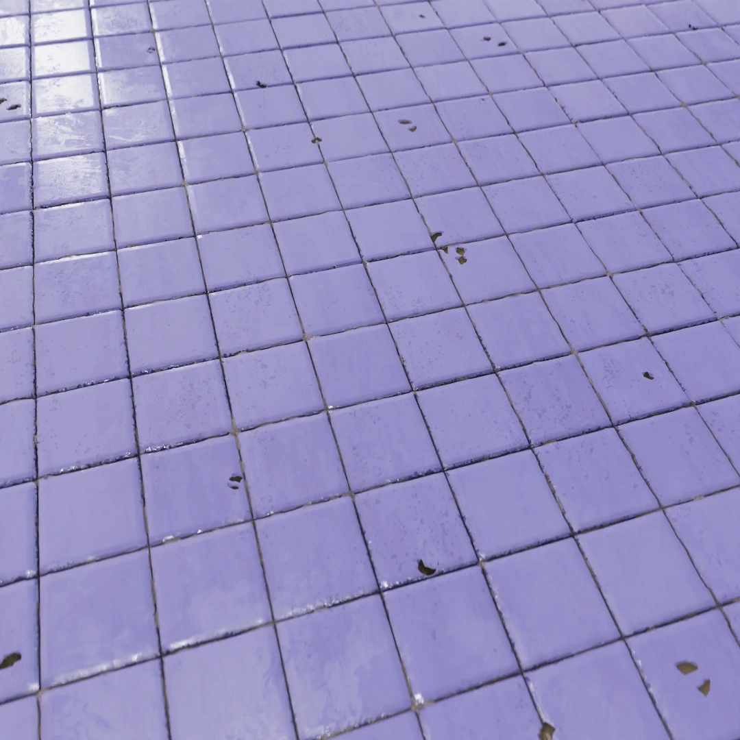 Lavender Hues Mosaic Texture 1327 - LotPixel