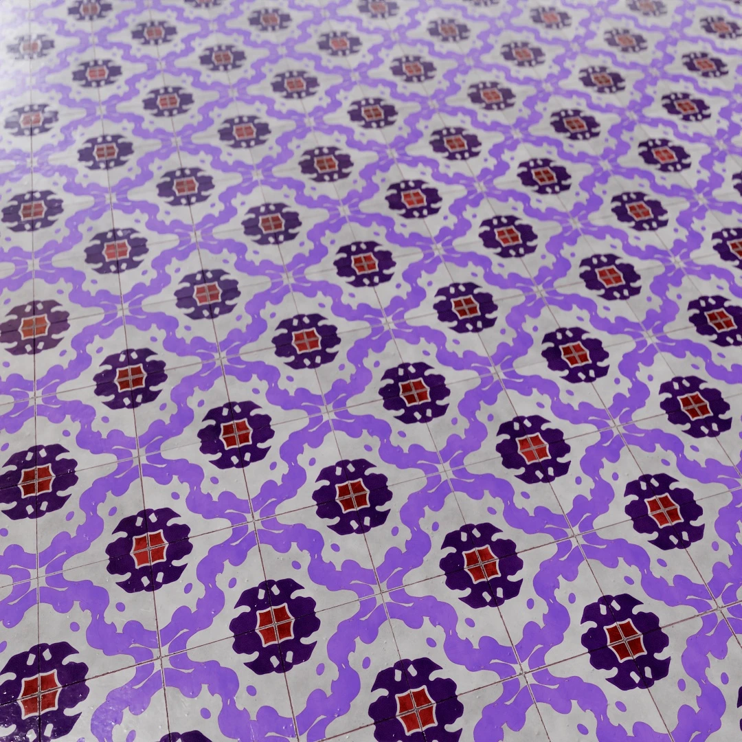 Lavender Mosaic Elegance Texture 2262 - LotPixel