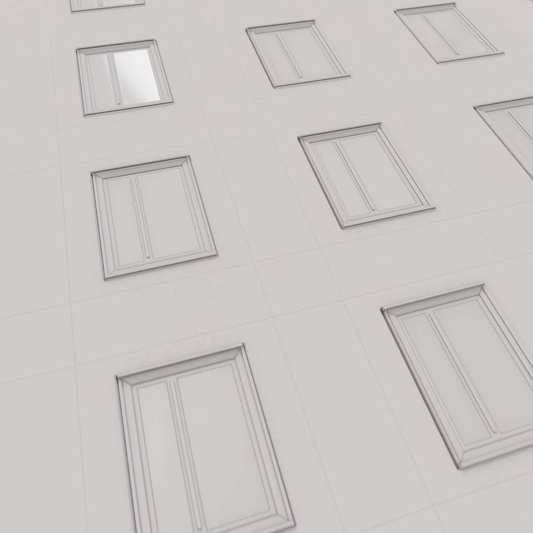Light Grey Residential Wall Facade Texture 5345 - LotPixel