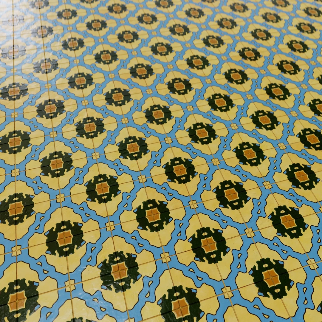 Majestic Geometric Mosaic Texture 2248 - LotPixel