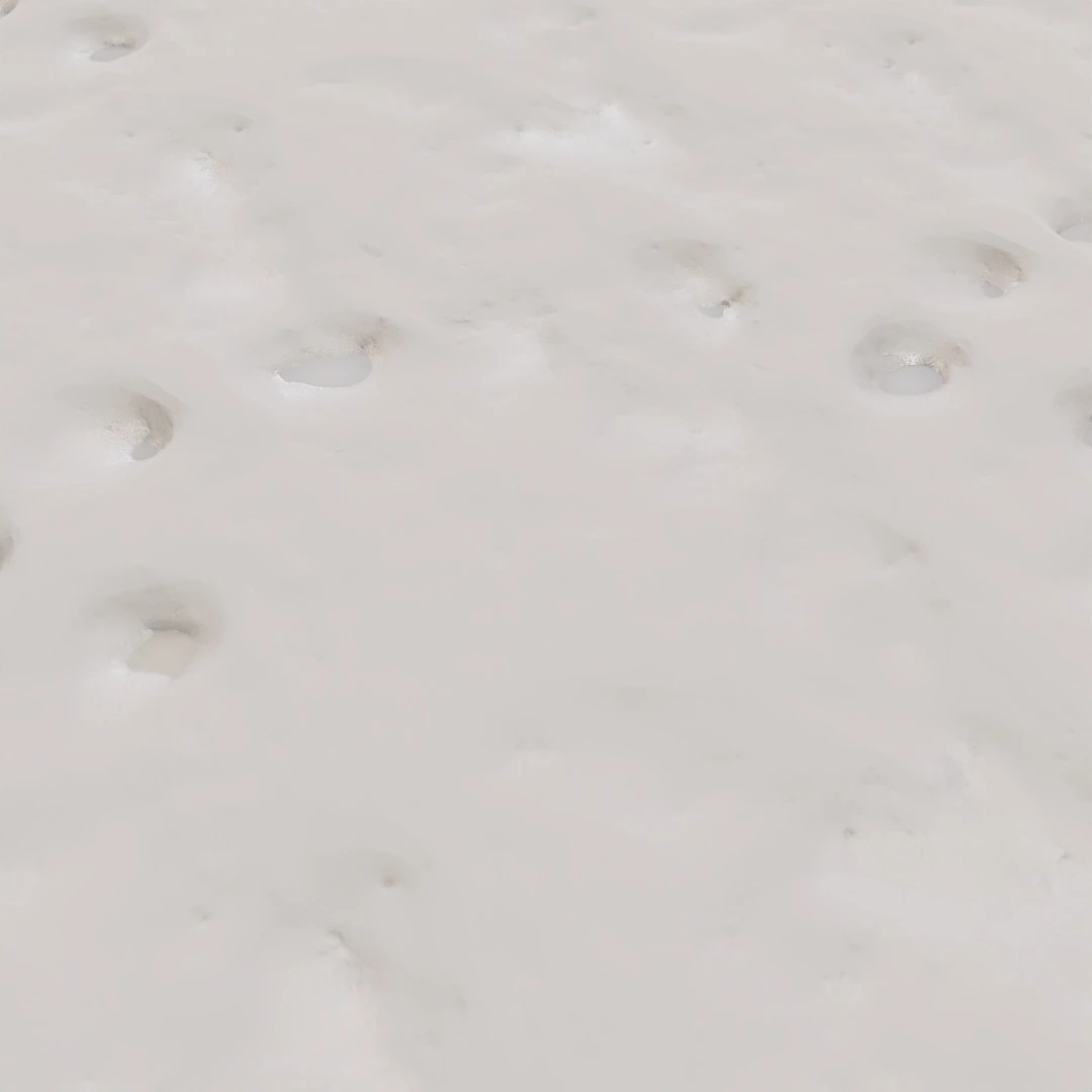 Melting Snow Footprint Texture 4498 - LotPixel