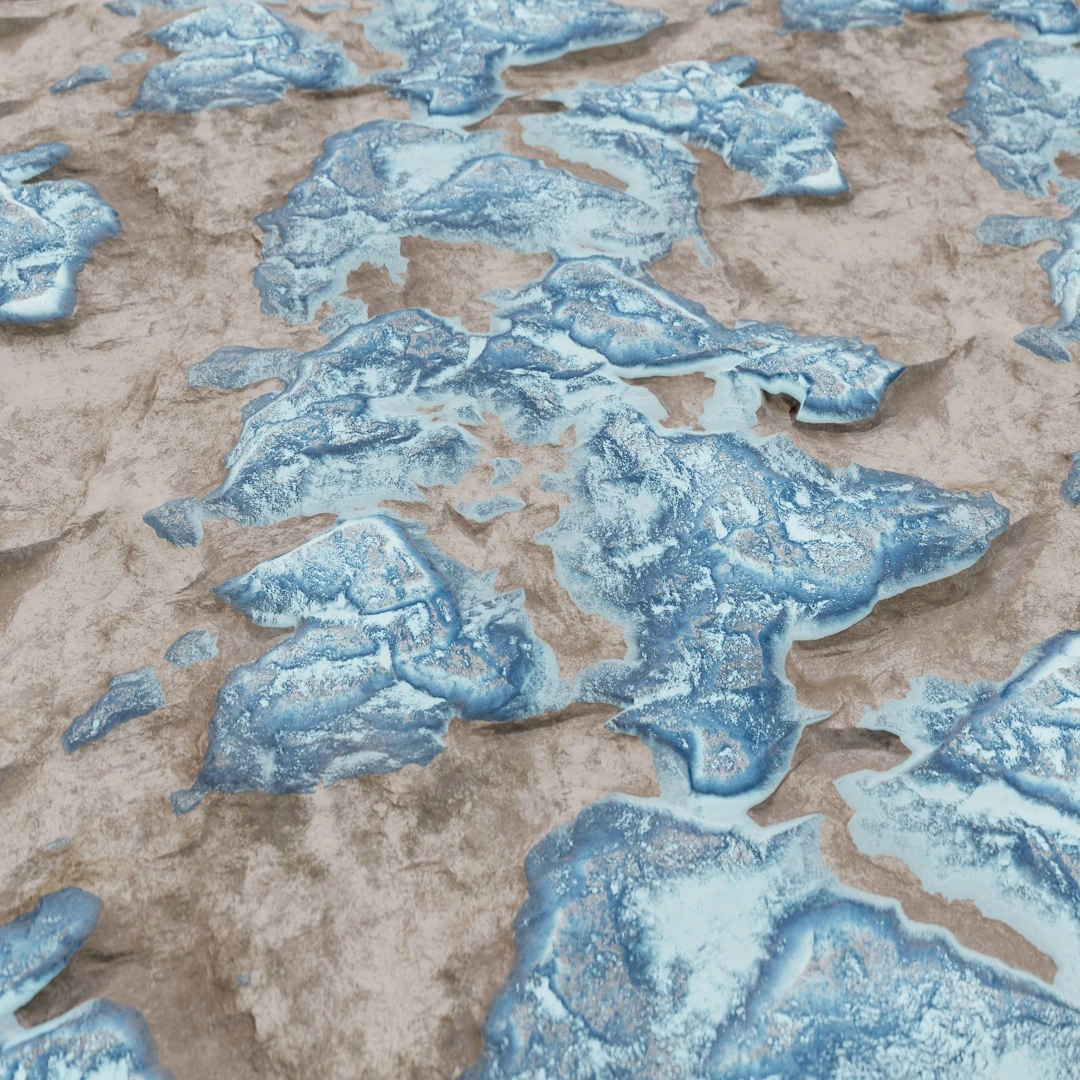 Mystic Azure Crags Texture 3711 - LotPixel