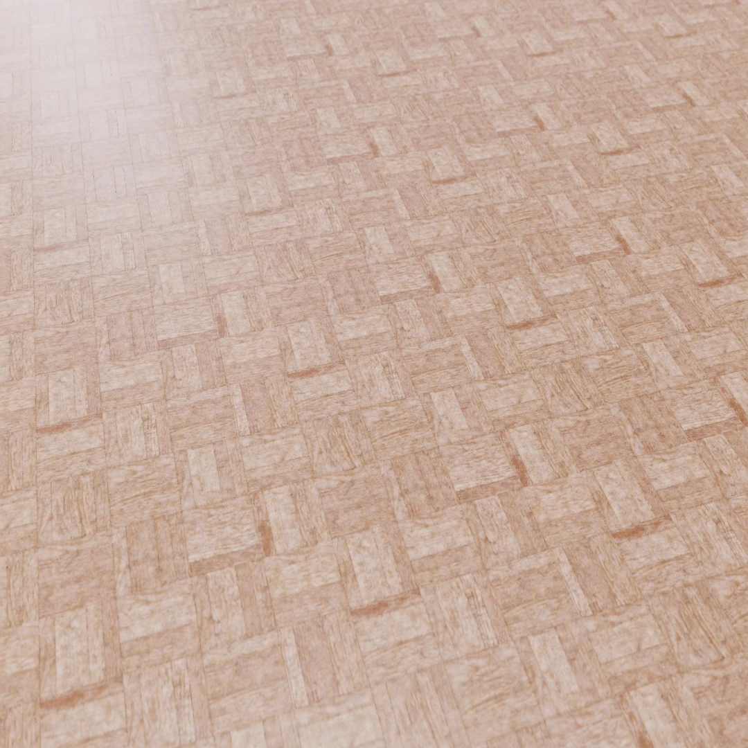 Natural Pine Mosaic Parquet Texture 4003 - LotPixel