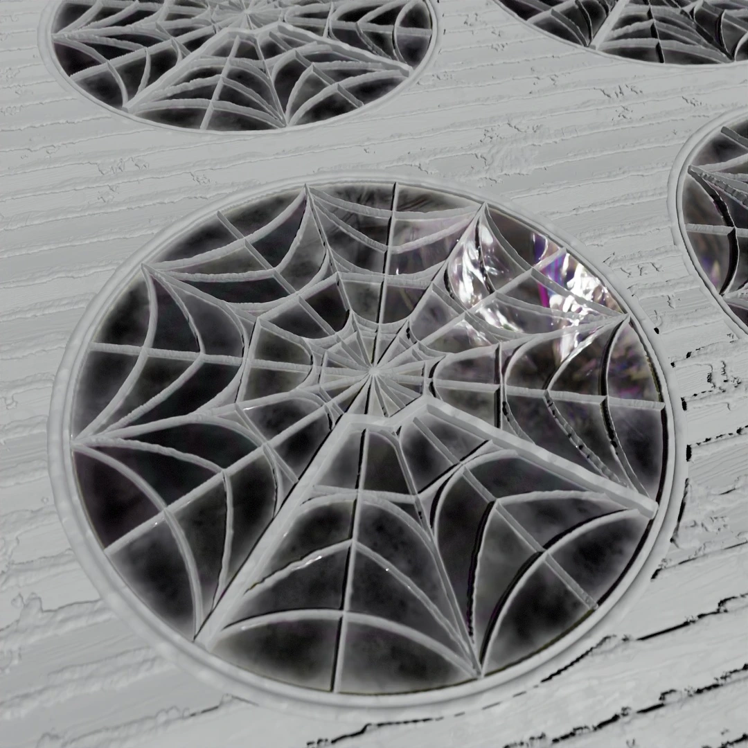 Ophelia Stained Glass Window Texture 4969 - LotPixel