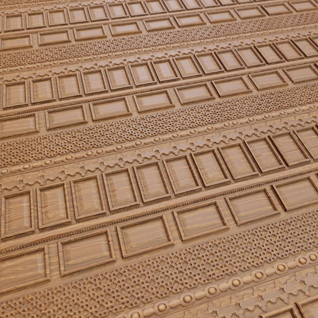 Ornament Wood Trim Texture 4284 - LotPixel