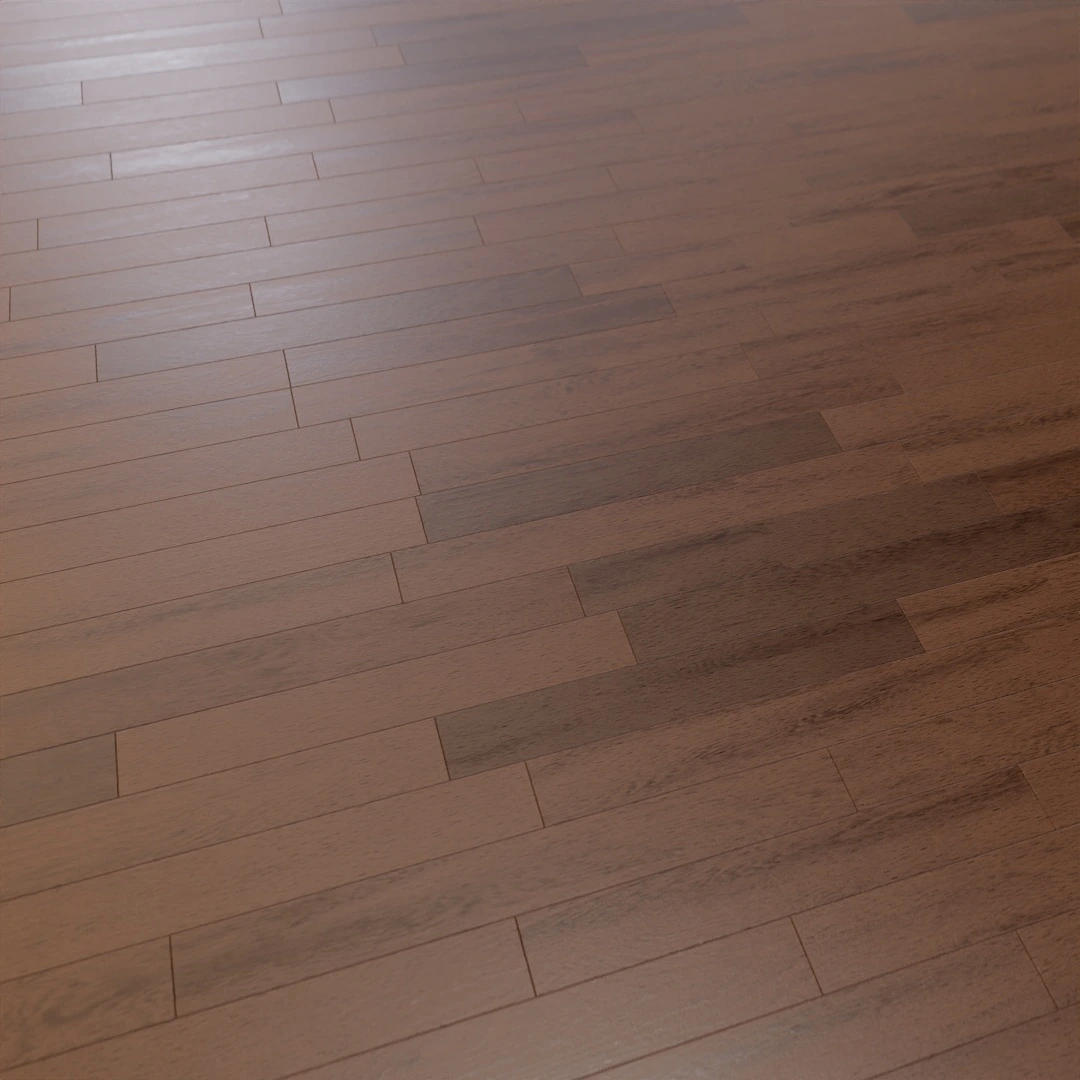 Polished Cognac Oak Parquet Texture 5174 - LotPixel