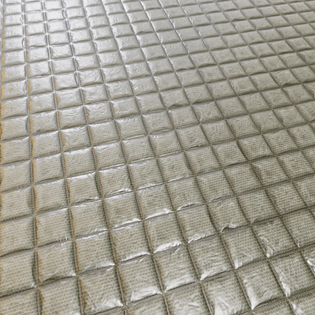 Reflective Mylar Quilted Sheeting Texture 5201 - LotPixel