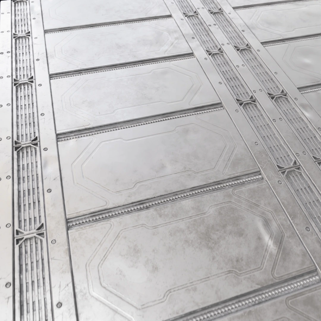 Riveted Steel Sci-Fi Panel Texture 4188 - LotPixel