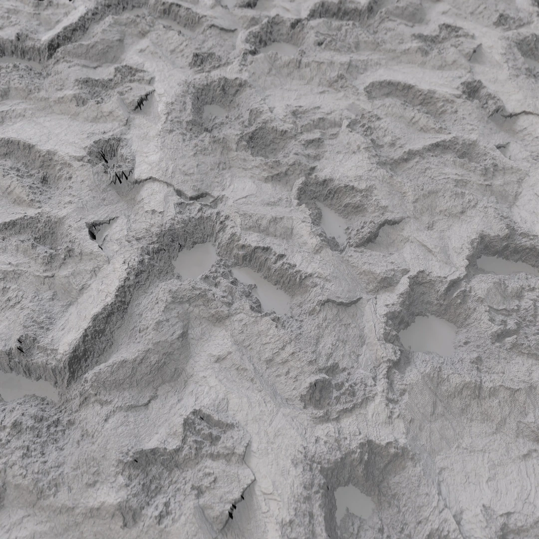 Rough Black Coal Surface Texture 5243 - LotPixel
