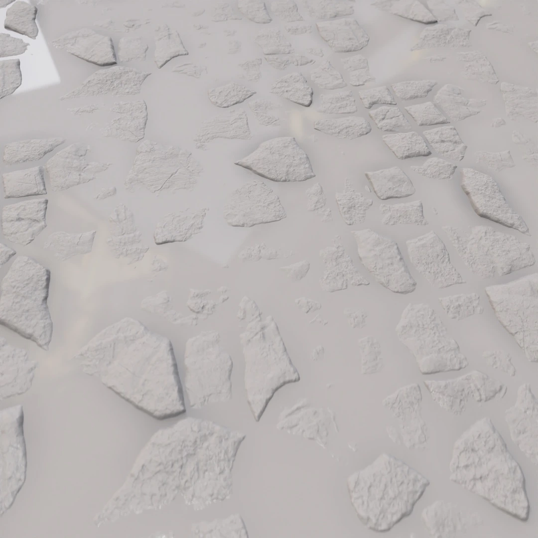 Rough Wet Cobblestone Texture 1817 - LotPixel