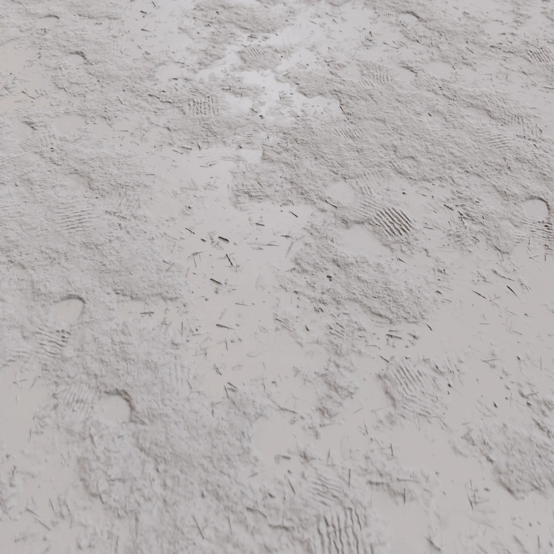 Rough Wet Mud Impressions Texture 1583 - LotPixel