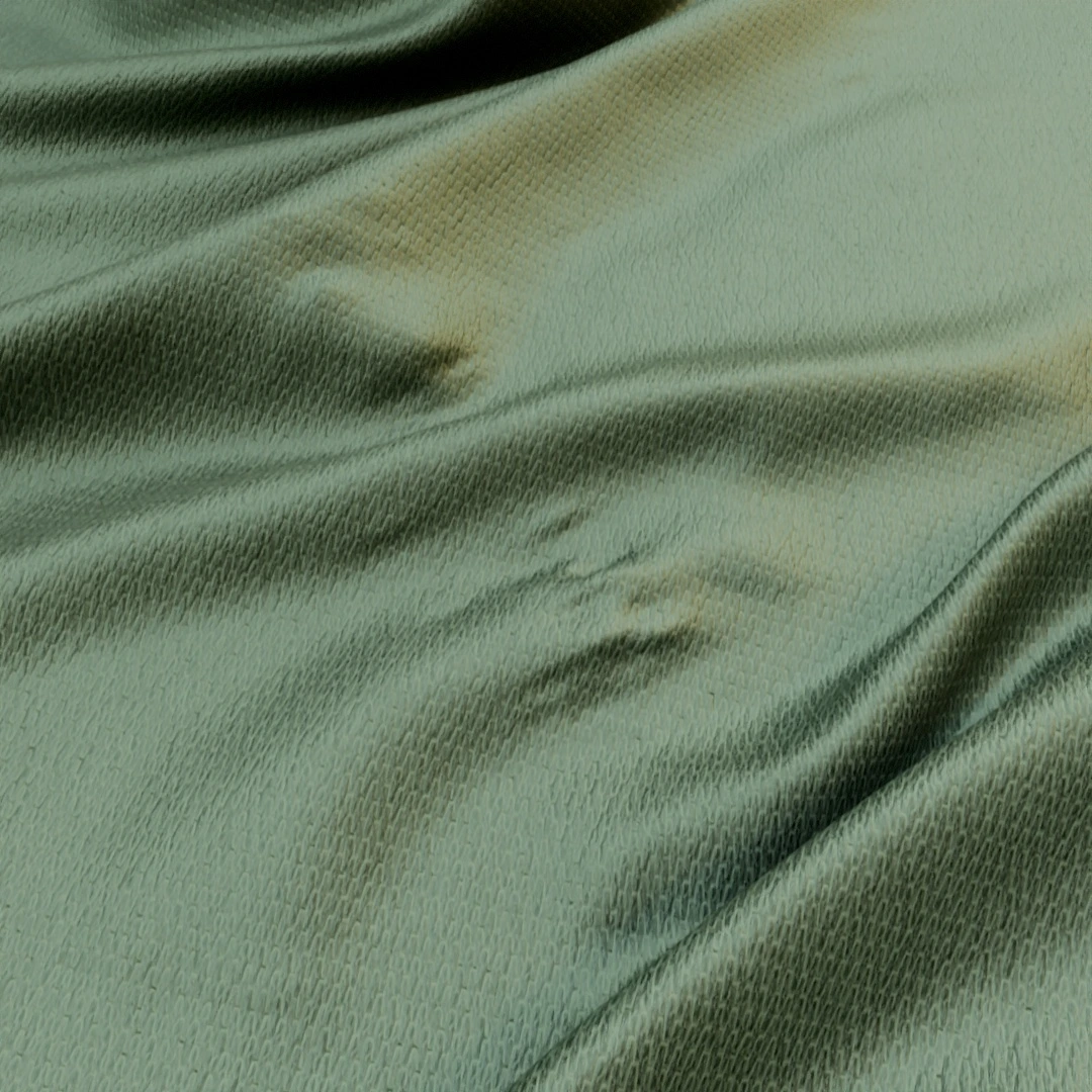 Sultry Green Satin Texture 3667 - LotPixel