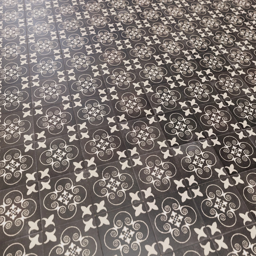 Vintage Charcoal Ornament Texture 3497 - LotPixel