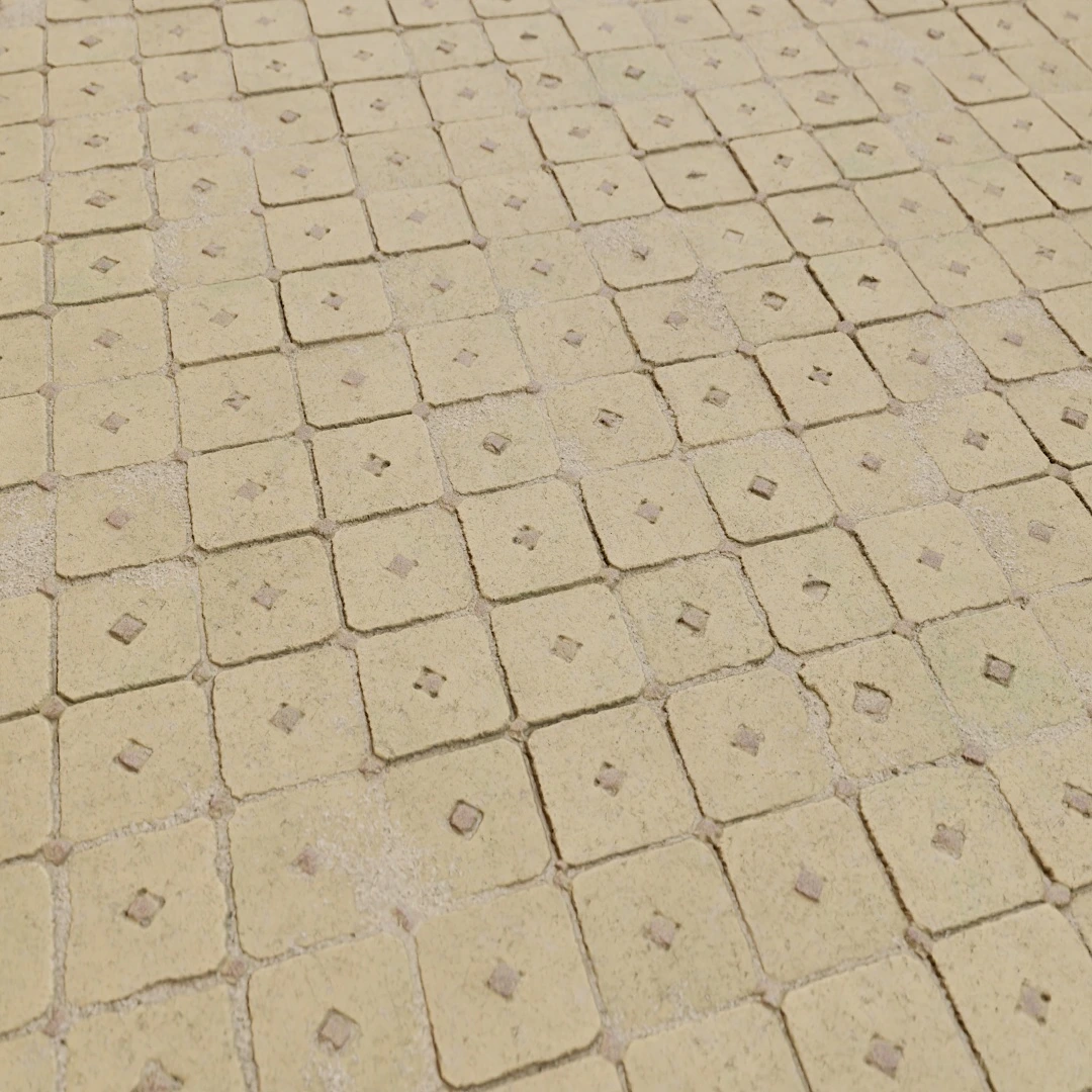 Vintage Geometric Tile Texture 3830 - LotPixel