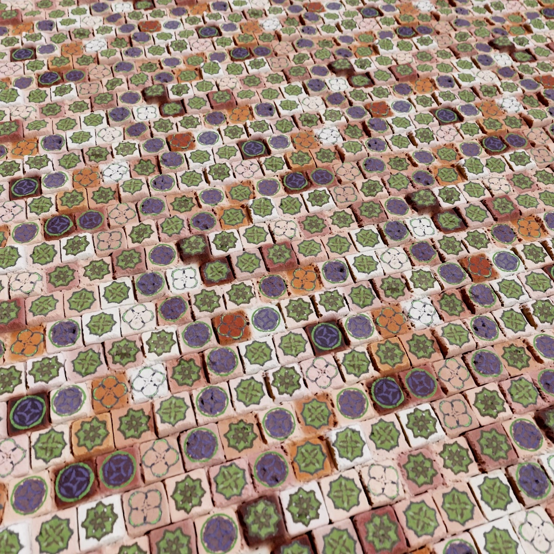 Vintage Ornate Ceramic Texture 3404 - LotPixel