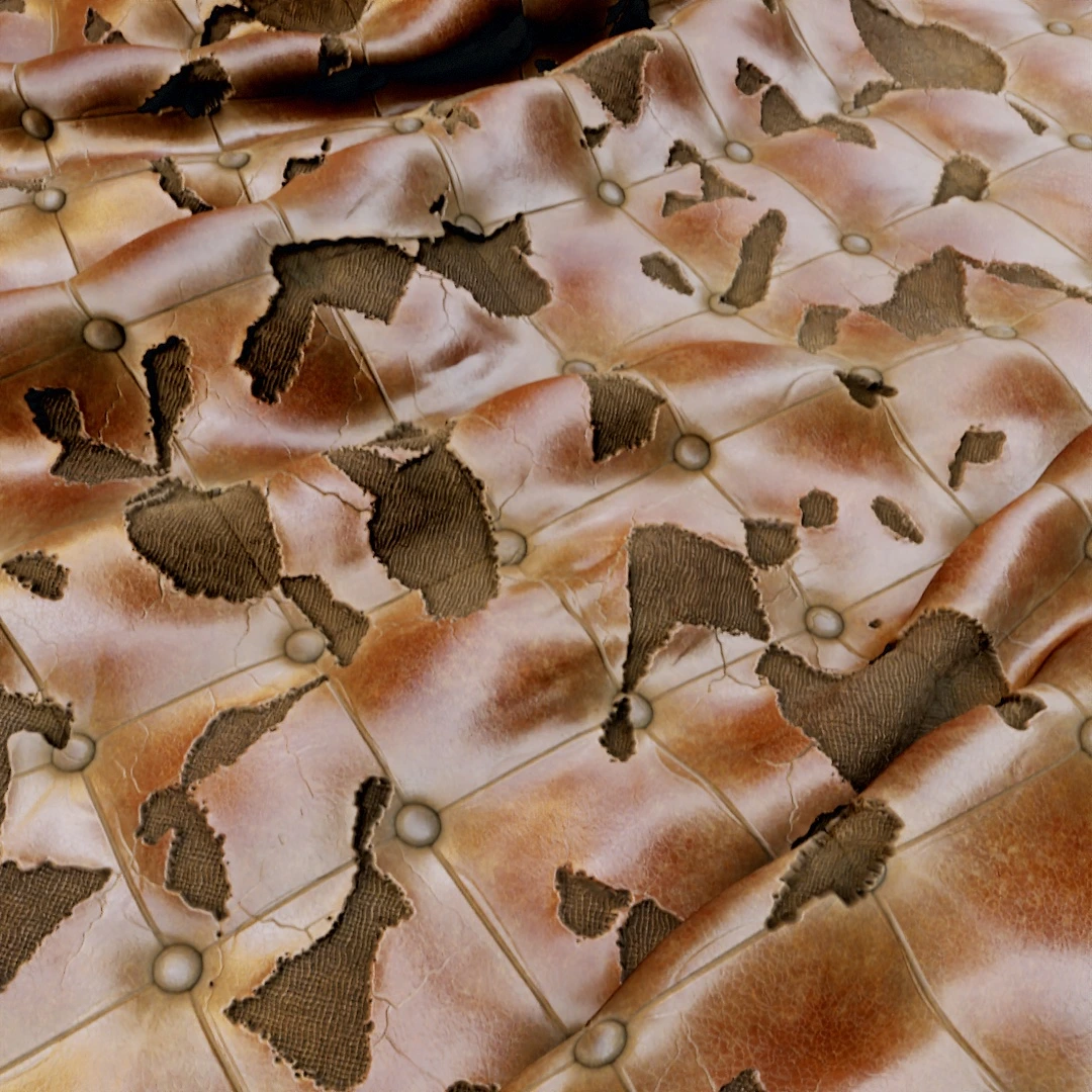 Vintage Torn Patina Leather Texture 3358 - LotPixel