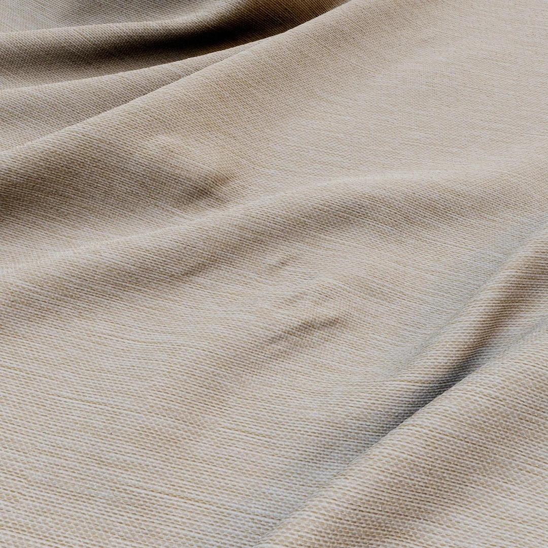 Warm Beige Woven Polyester Texture 4144 - LotPixel
