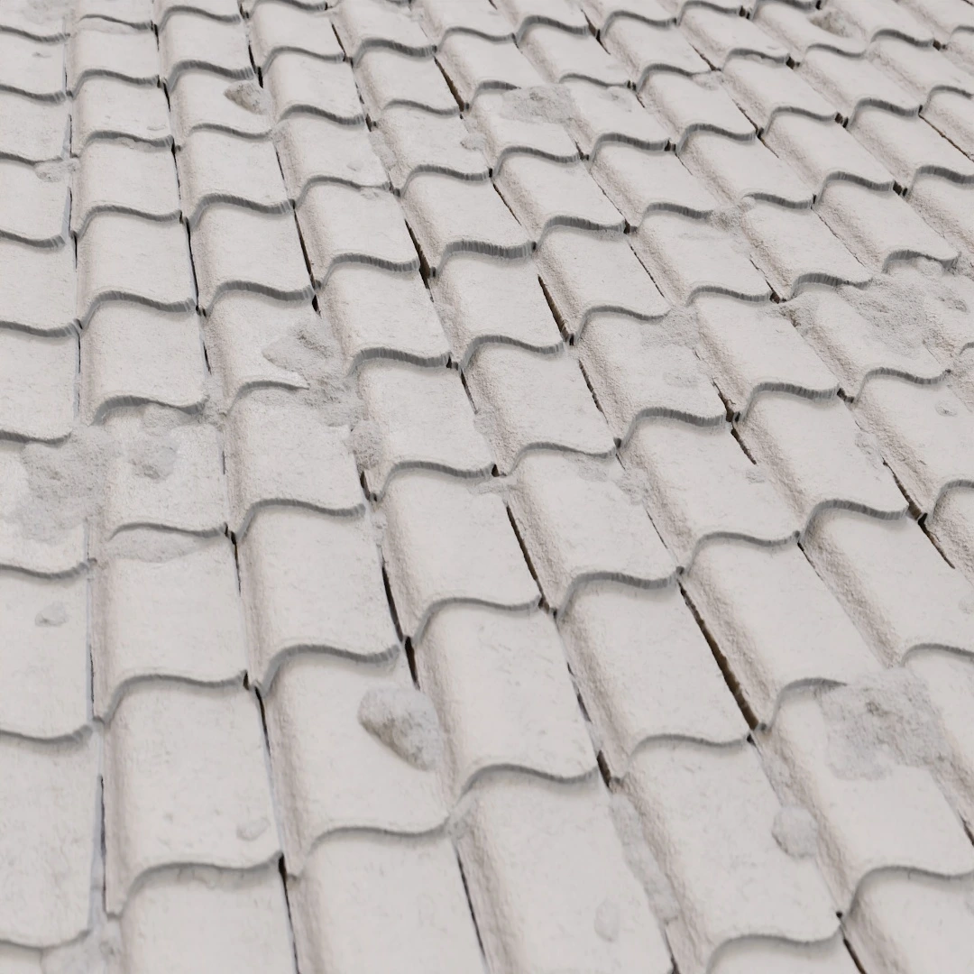 Weathered Terracotta Shingle Texture 4075 - LotPixel