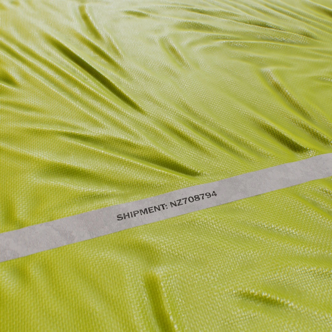 Wrinkled Lime Green Tarpaulin Texture 3050 - LotPixel
