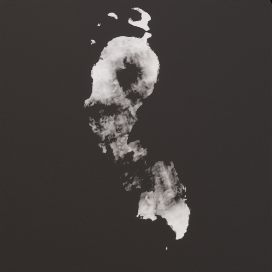 LotPixel - Blood Foot Smear Decal 263