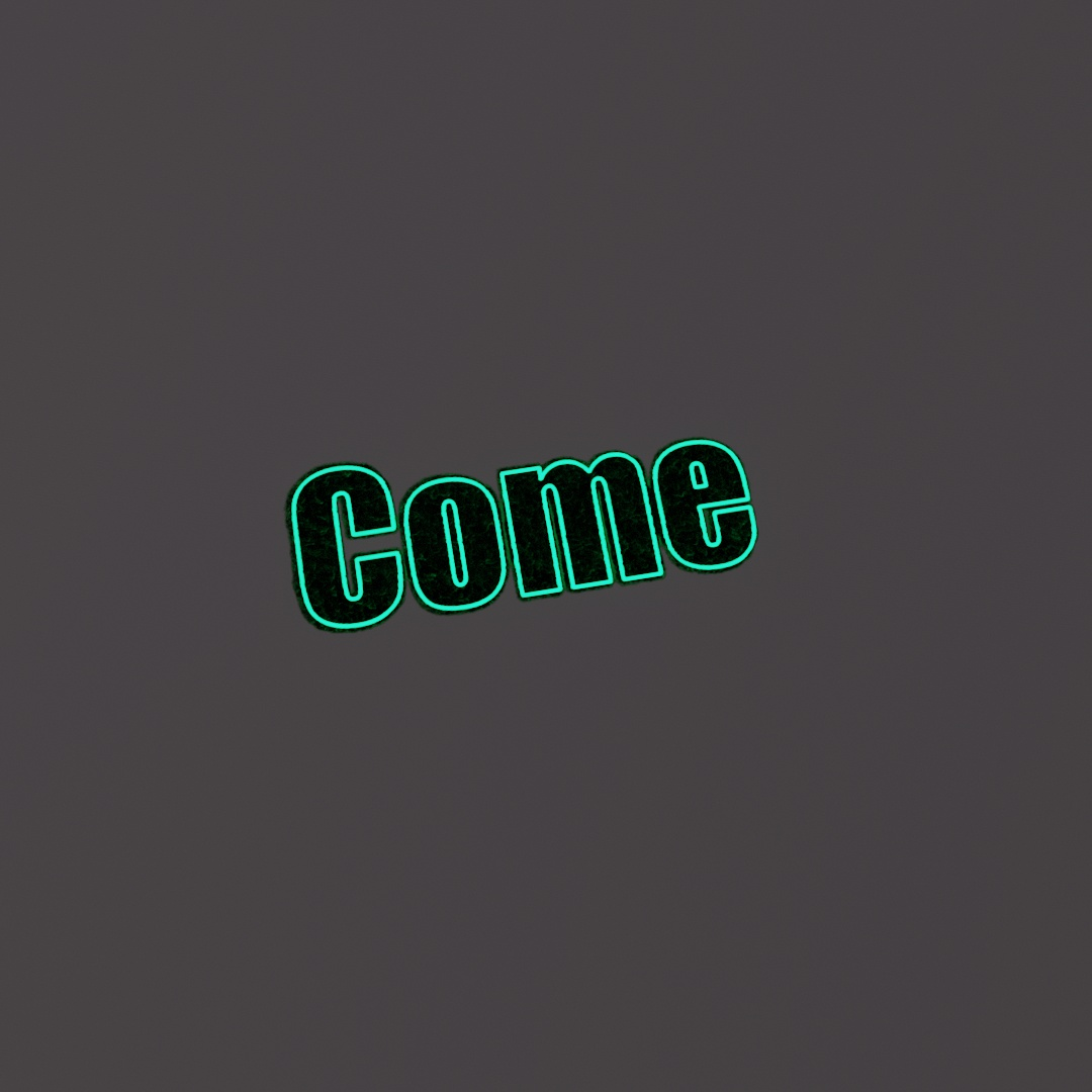 LotPixel - Come Graffiti Decal 305