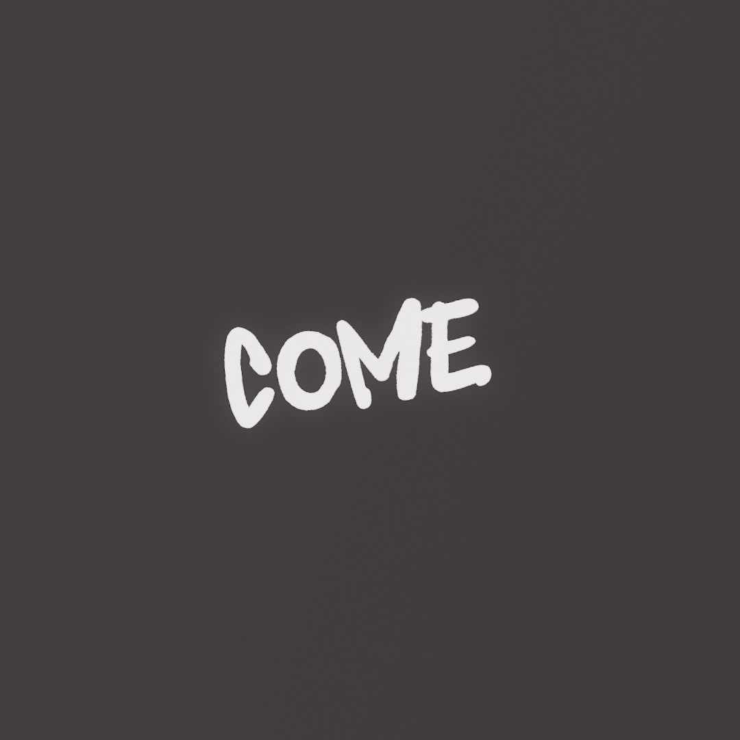 LotPixel - Come Graffiti Decal 655