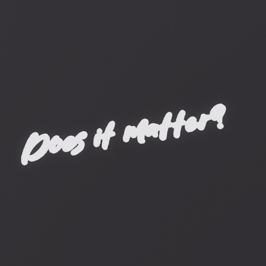 LotPixel - Does It Matter Graffiti Decal 397