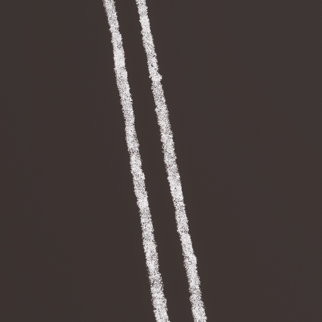 LotPixel - Double White Road Line Decals 11