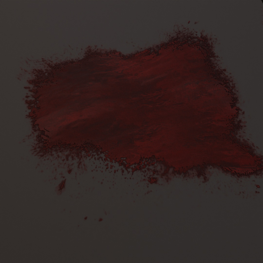 LotPixel - Dry Blood Spatter Decal 178