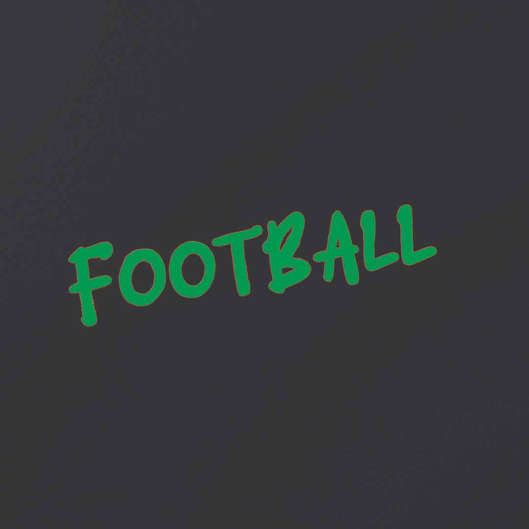 LotPixel - Football Graffiti Decal 280