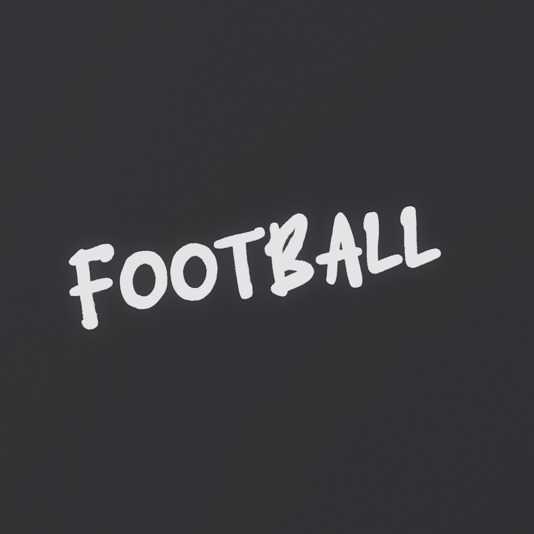 LotPixel - Football Graffiti Decal 280