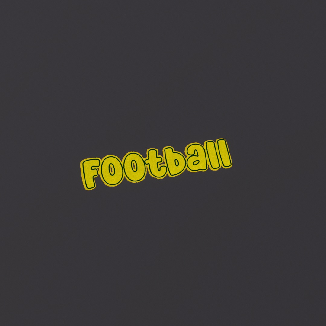 LotPixel - Football Graffiti Decal 499