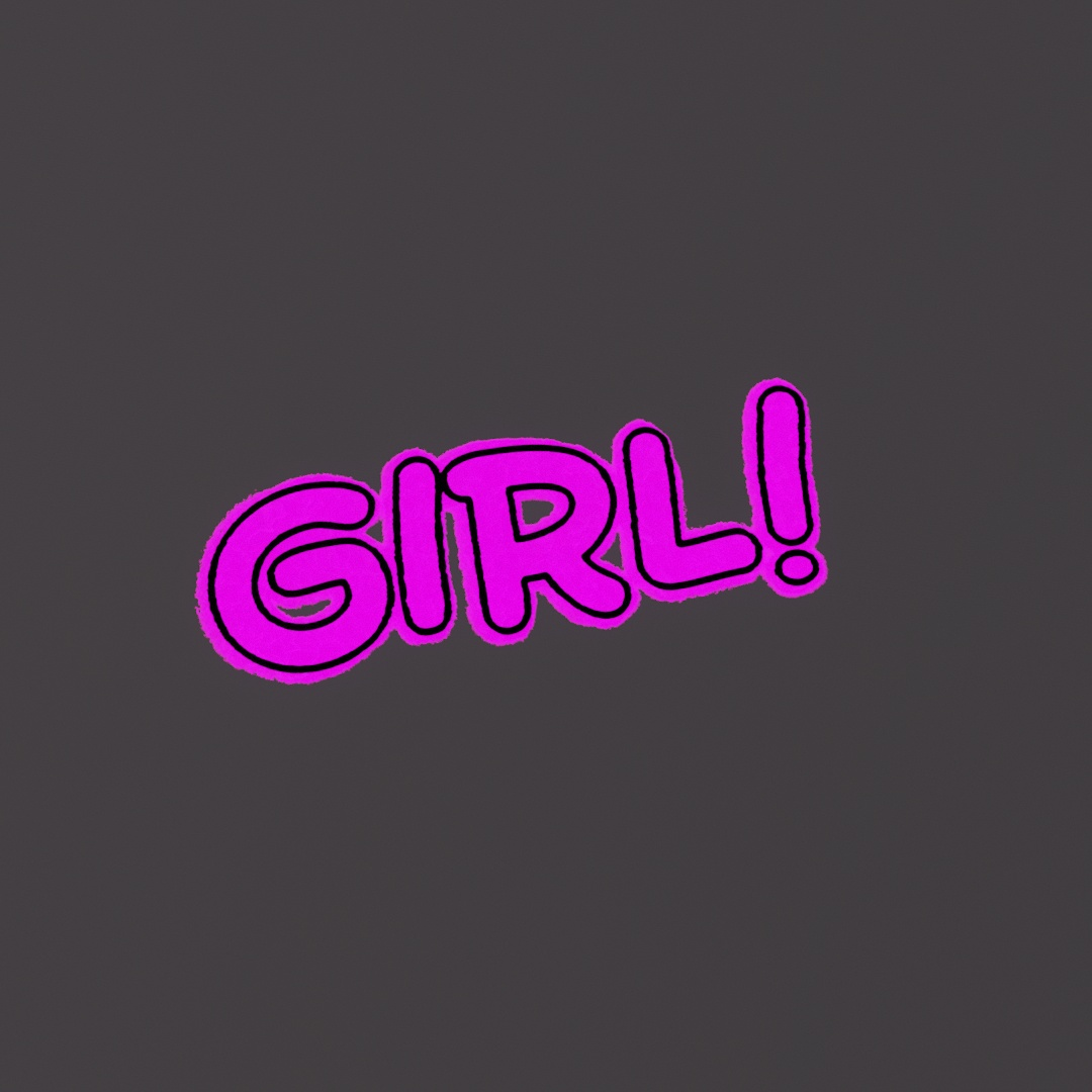 LotPixel - Girl Graffiti Decal 360