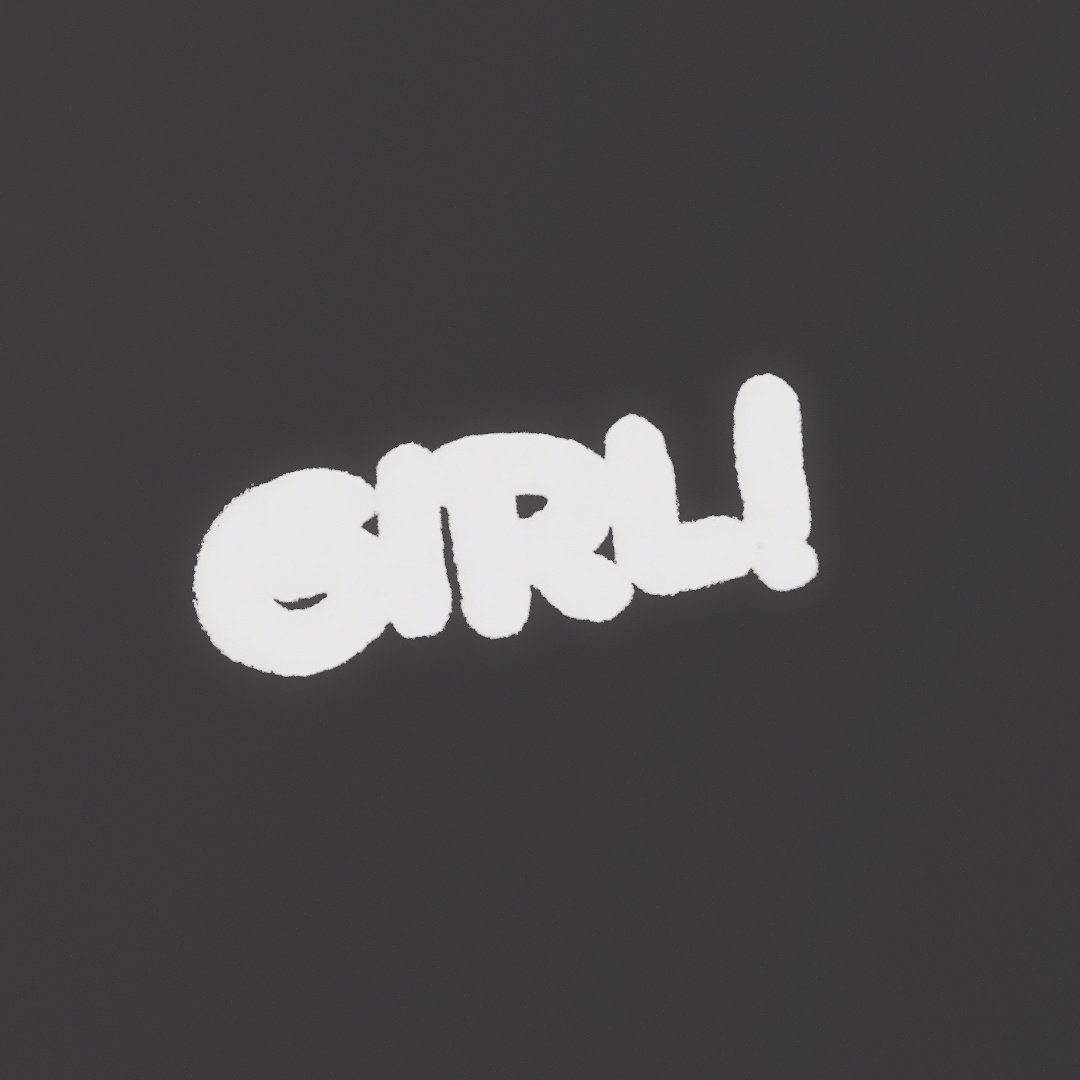 LotPixel - Girl Graffiti Decal 360