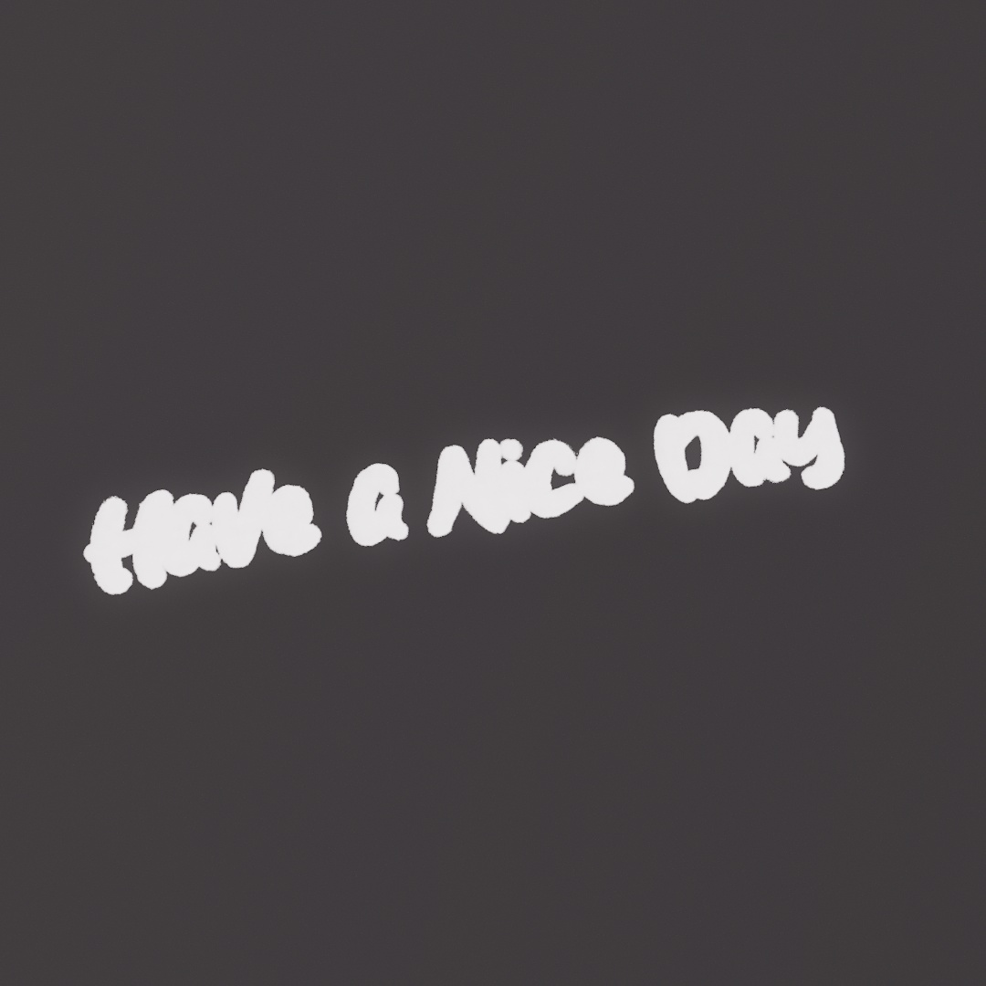 LotPixel - Have A Nice Day Graffiti Decal 415
